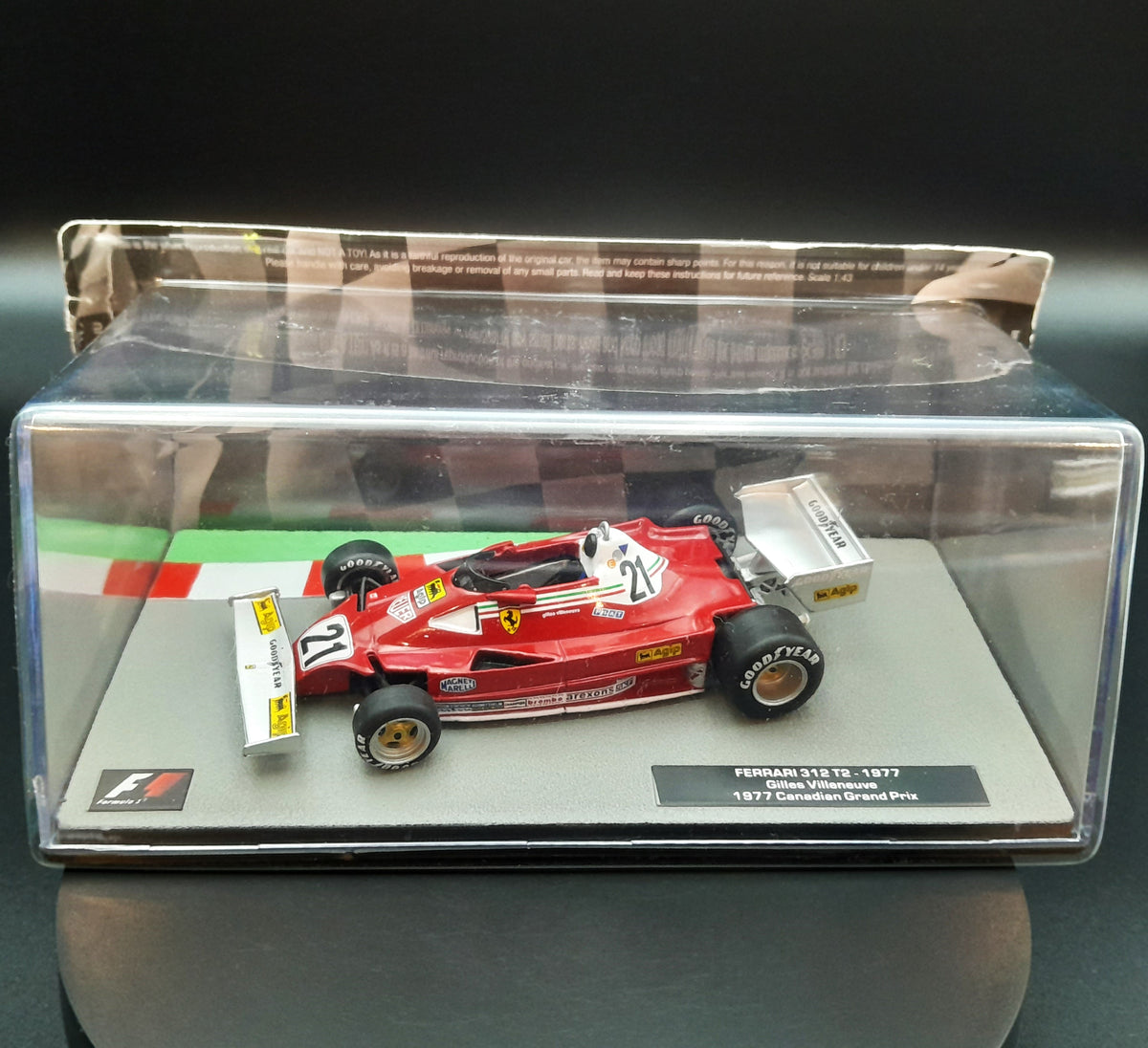 Altaya Formula 1 Collection Ferrari 312 T2 - 1977 Gilles Villeneuve 1 ...