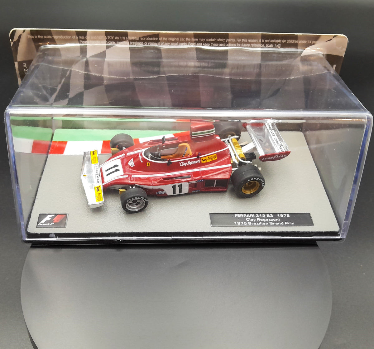 Altaya Formula 1 Collection Ferrari 312 B3 - 1975 Clay Regazzoni 1:43 ...