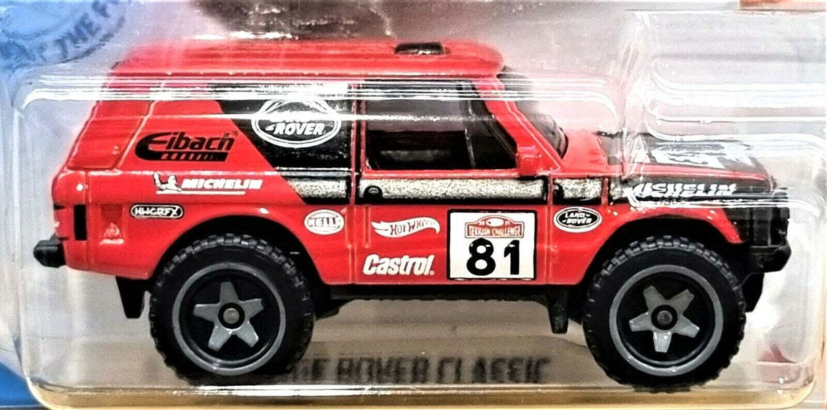 Hot Wheels 2021 Range Rover Classic Red #245 HW Hot Trucks 10/10 New L ...